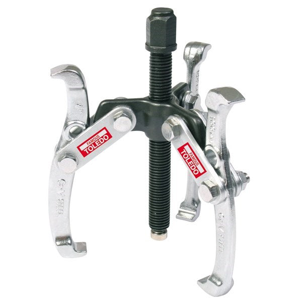 224040 TOLEDO 100MM TWIN TRIPLE LEG MECHANICAL PULLER SET 224040 Queensland Bearings