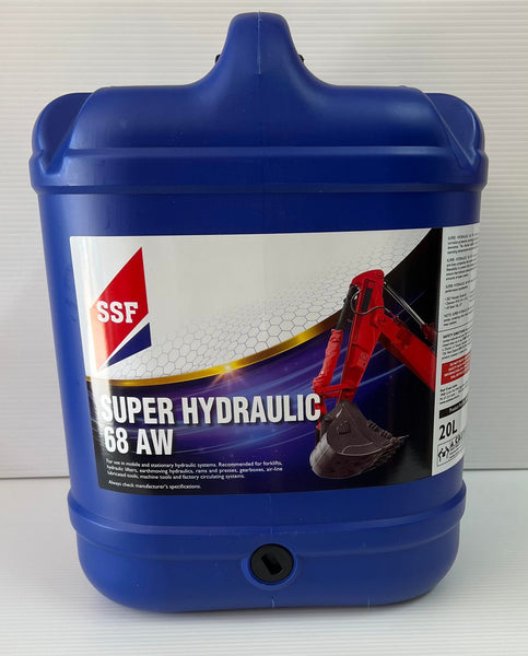 SSF SUPER HYDRAULIC OIL ISO 68 AW 20L – Queensland Bearings